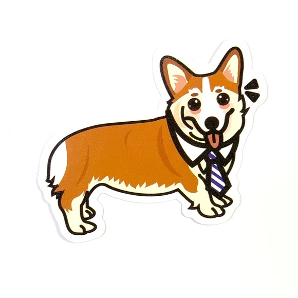 Accessories | Corgi Vinyl Sticker | Poshmark
